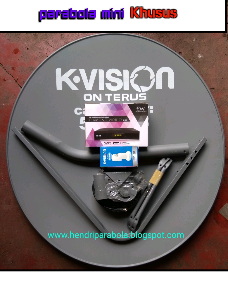 Pasang Parabola mini & Parabola besar