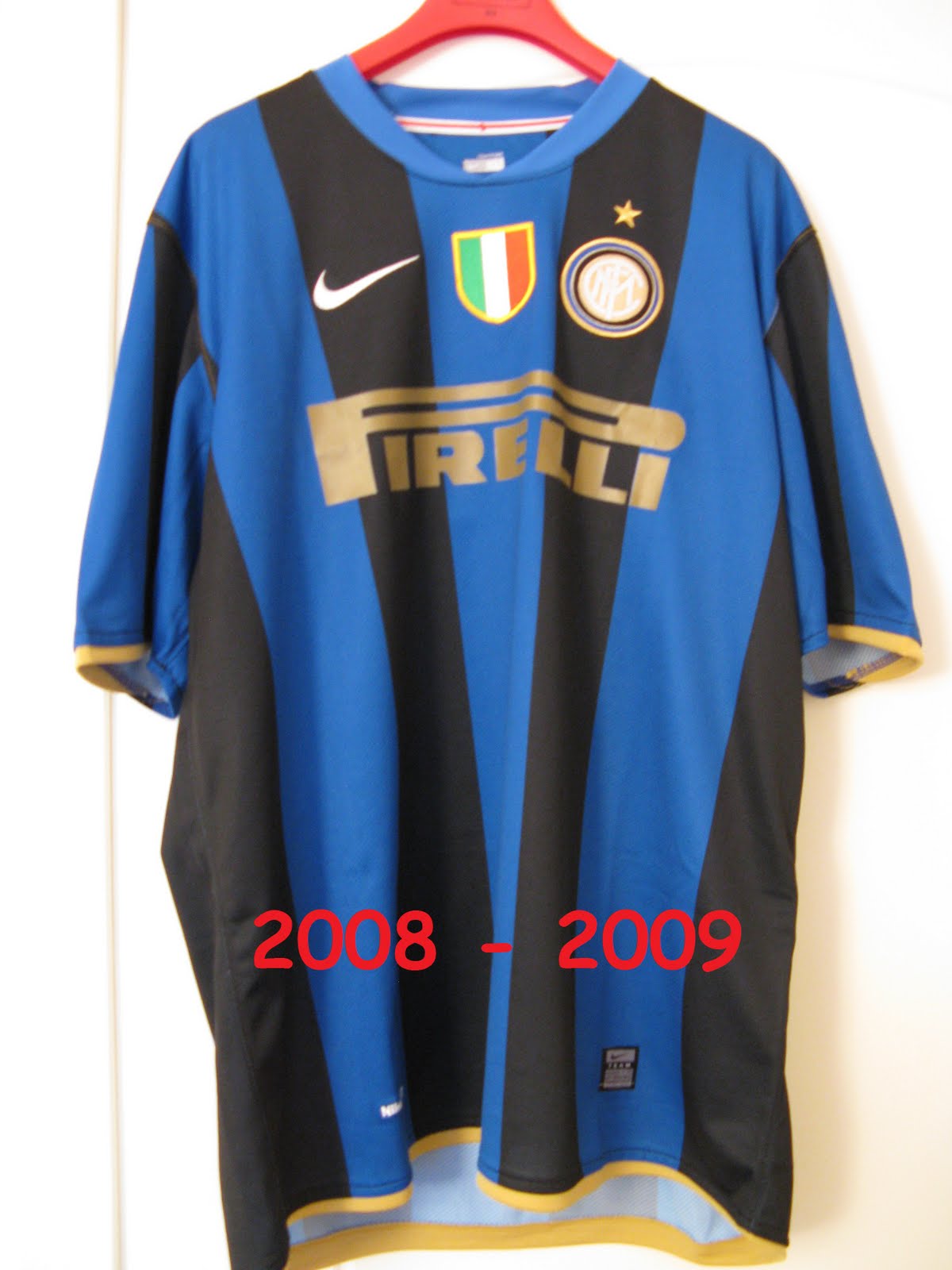 INTER LA MIA PASSIONE: Maglie 2008 -2009
