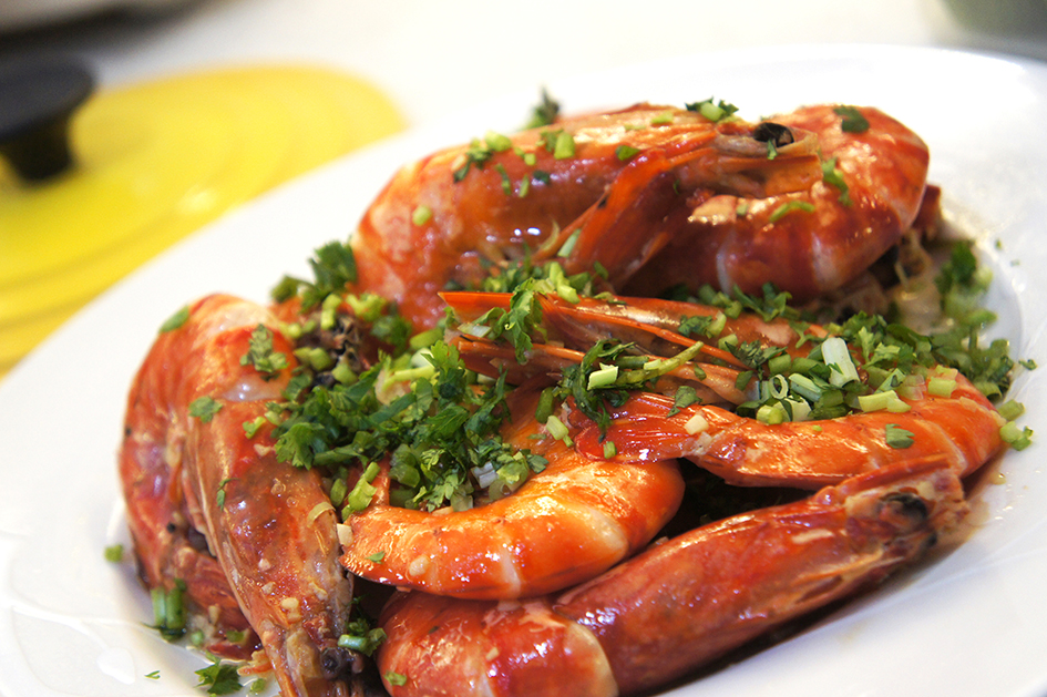 Say My Kitchen: Garlic Butter Prawns 蒜香牛油虾