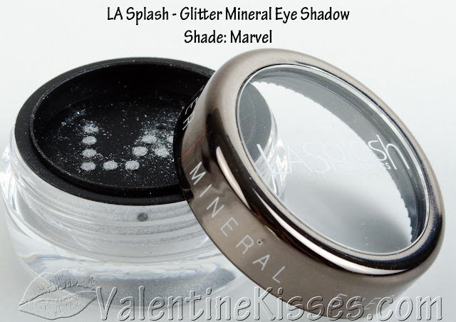 Valentine Kisses: LA Splash Crystallized Glitter, Diamond Dust Mineral ...