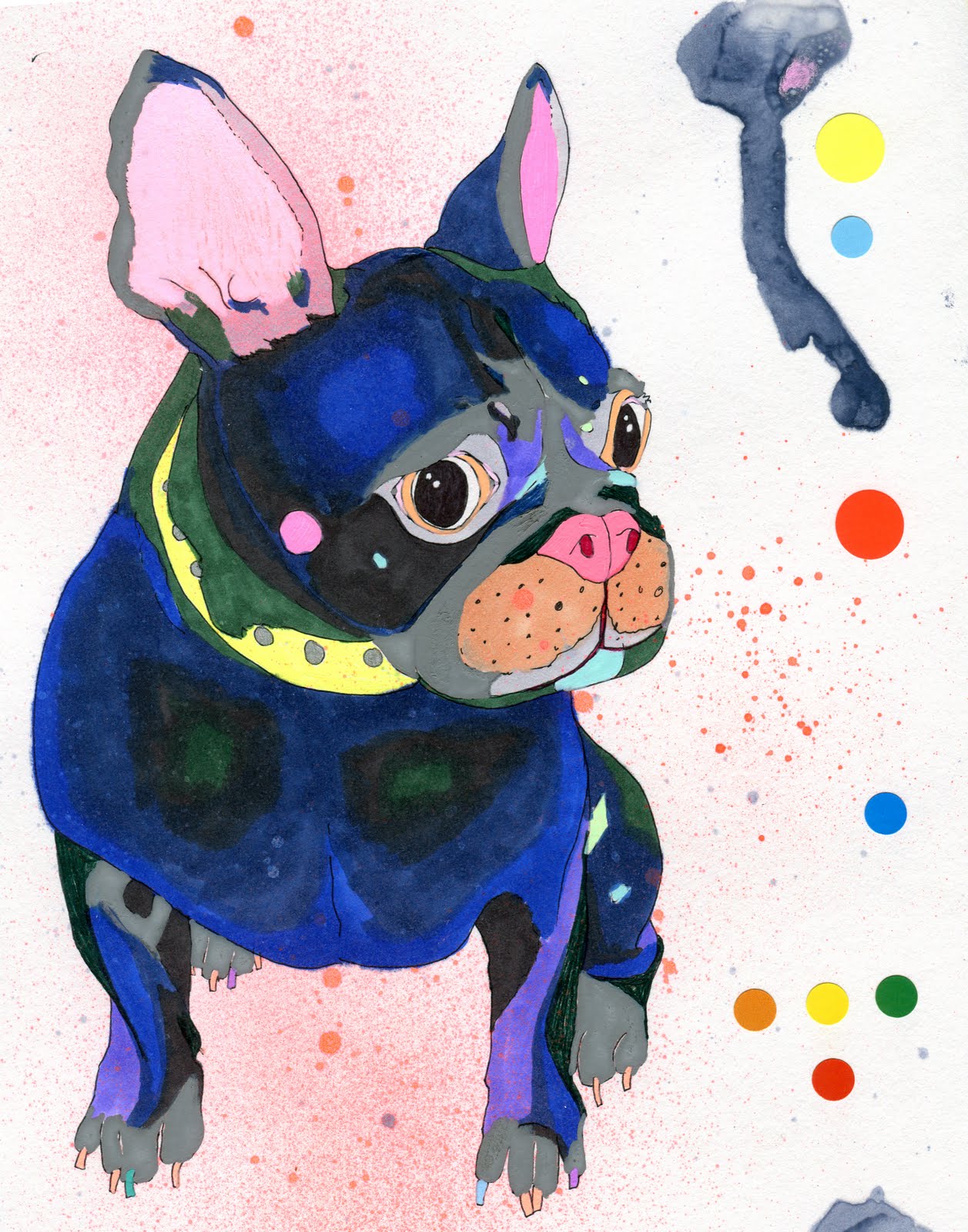 Sarah Beetson Art and Illustration: Two Dogs