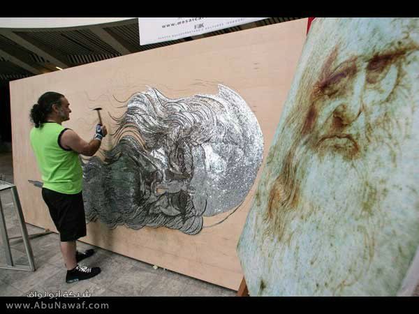 The crazy stuff: amazing Arts made by screws