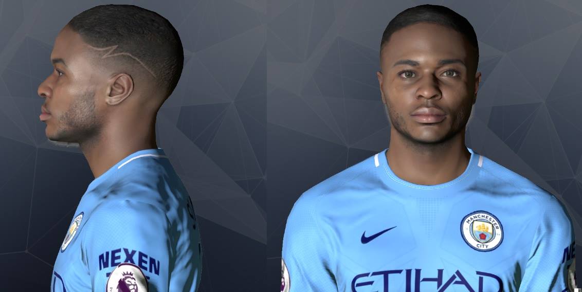 pes-modif: PES 2017 Raheem Sterling Face by Shenawy