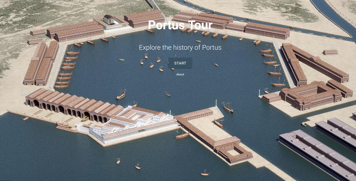 PEPLUM TV: Portus tour