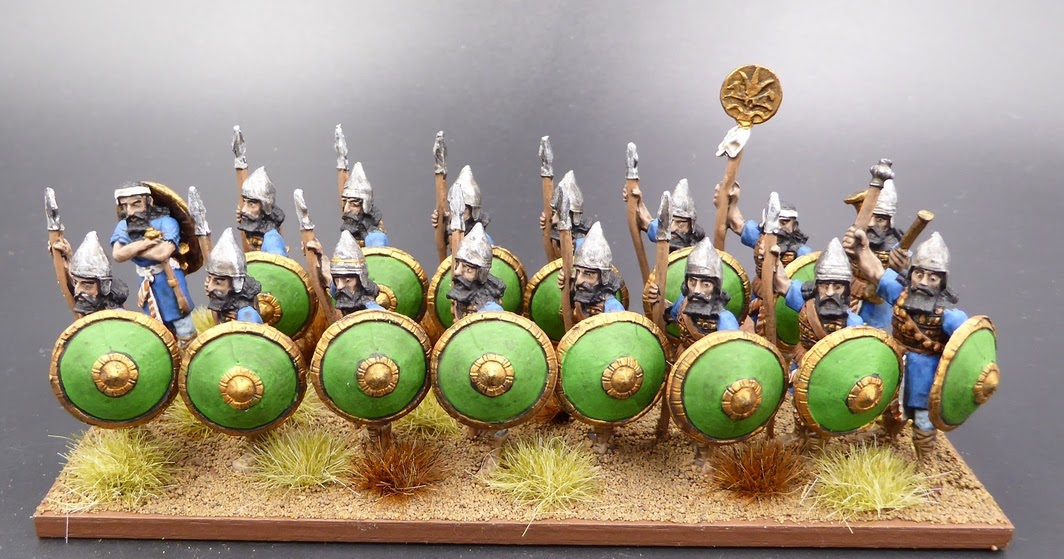 Palouse Wargaming Journal: Assyrian Heavy Infantry II in 25mm