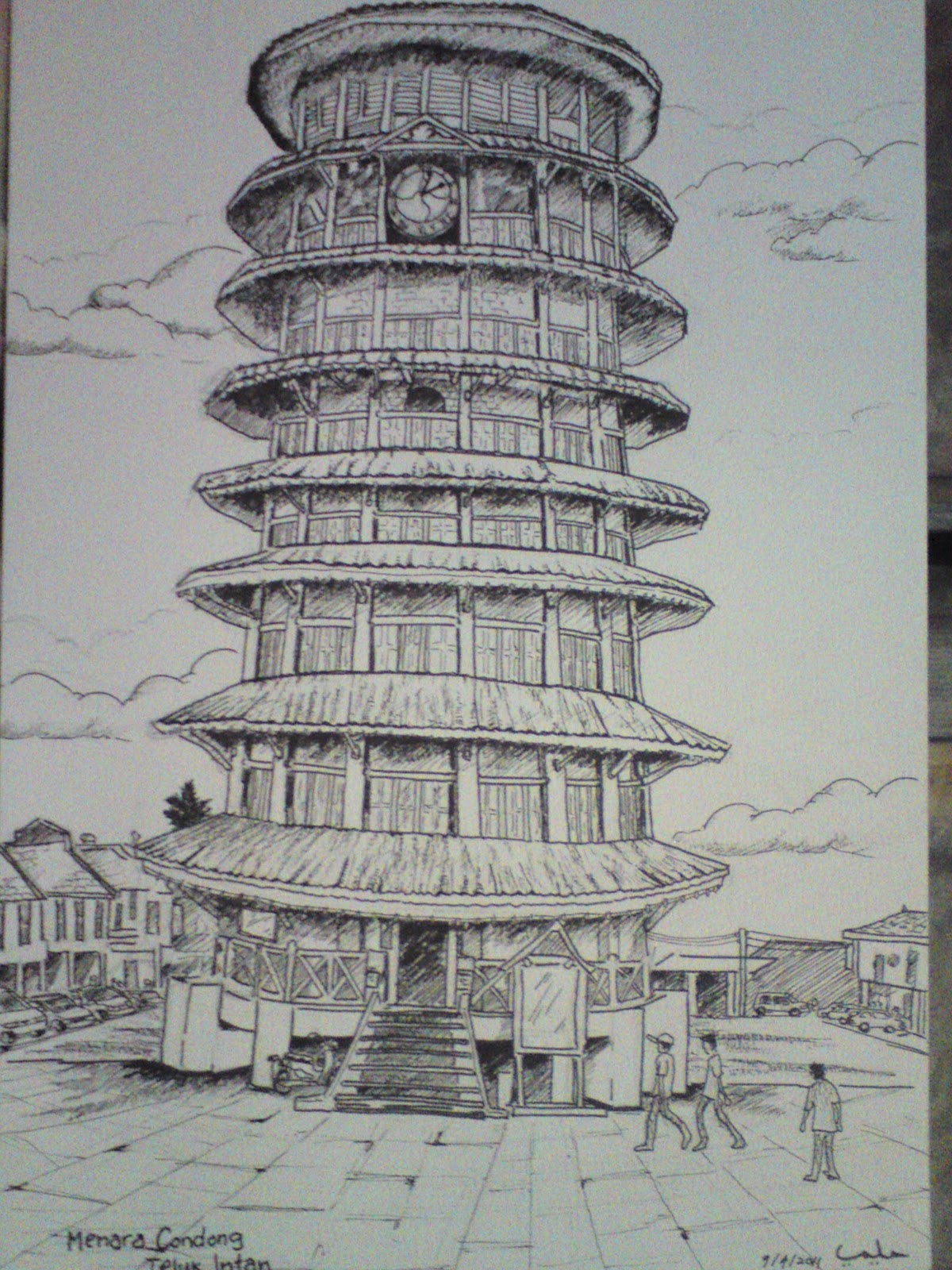 mierock: menara condong Teluk Intan