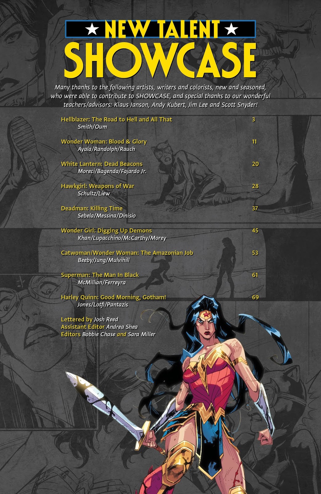 Weird Science DC Comics: PREVIEW: New Talent Showcase #1