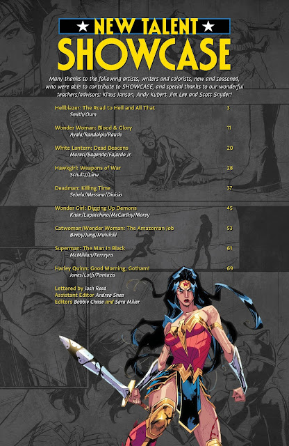 Weird Science DC Comics: PREVIEW: New Talent Showcase #1