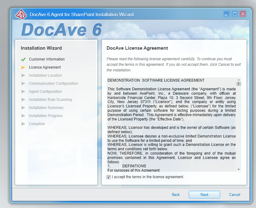 Living and breathing the world of Microsoft: Installing AvePoint DocAve 6