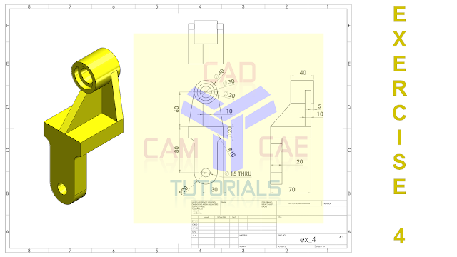 CAD CAM CAE TUTORIALS: 2D DRAWINGS || BEGINNER's TUTORIALS