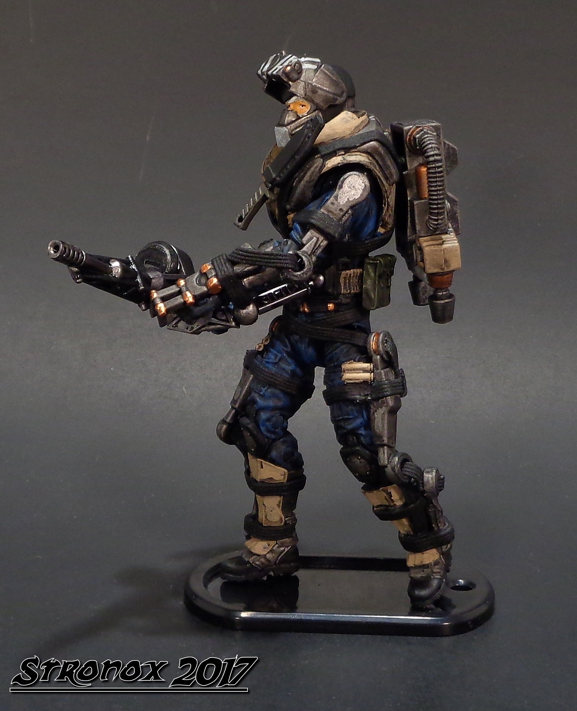 Stronox Custom Figures: Future Soldier: Exo-Skeleton Rig
