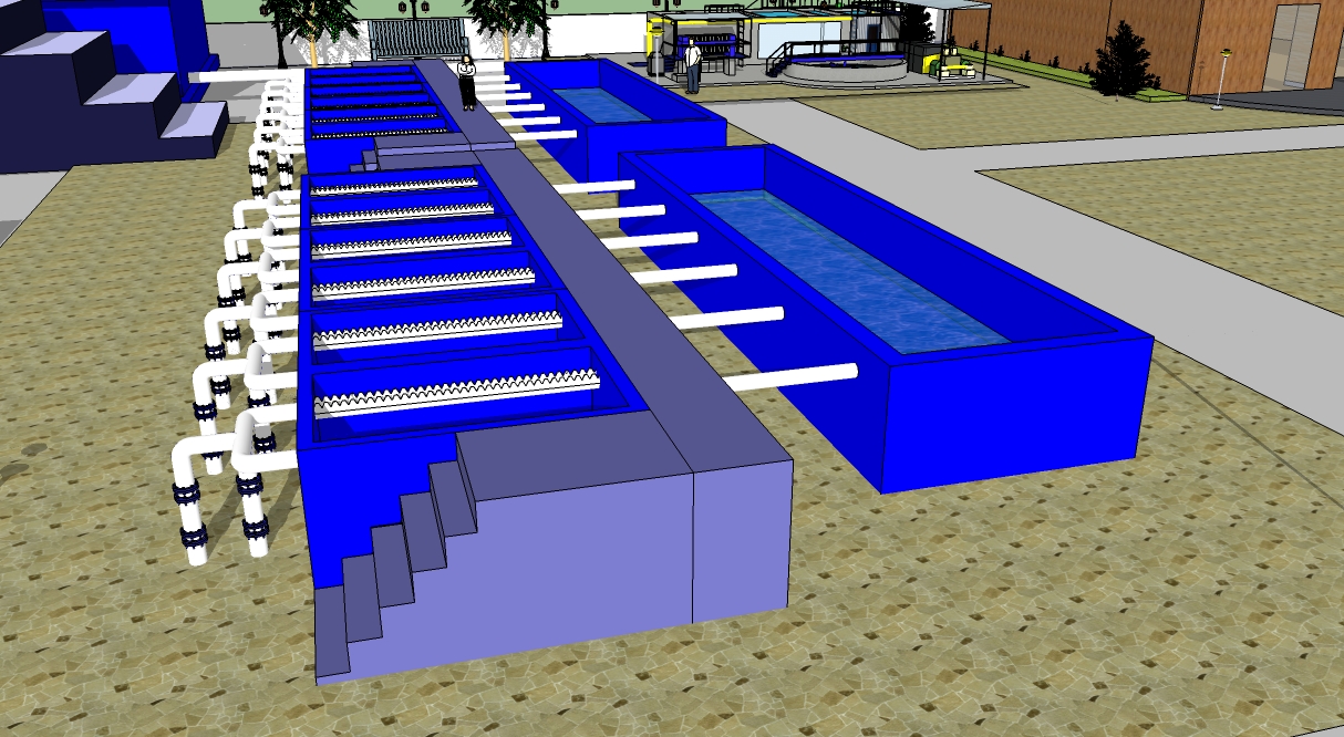 'Set Plan Watertreatment' Sederhana ~ Environmental Room