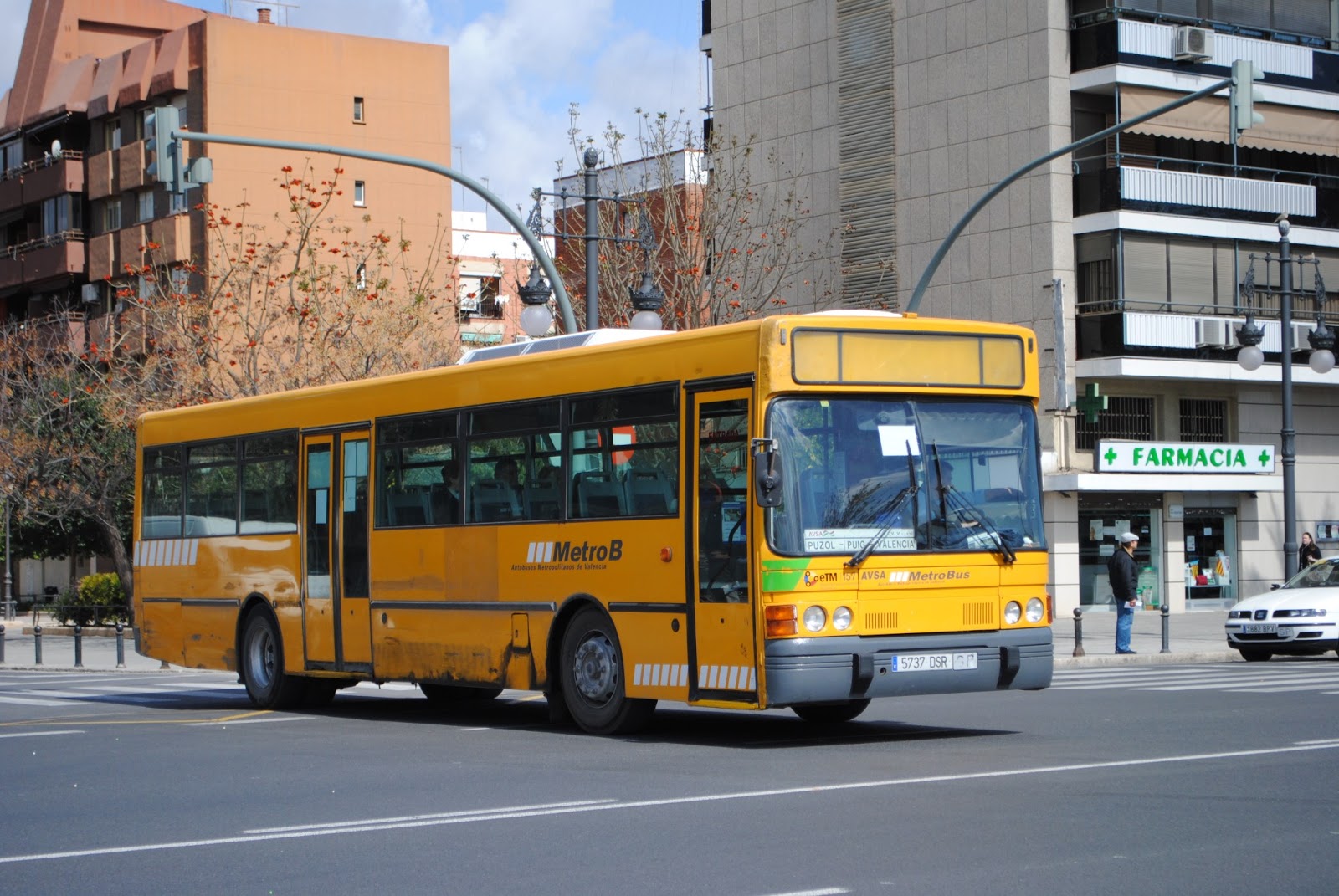 Autobuses de Valencia: Avsa 157. Línea MetroBús 110