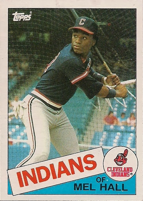 1985 Topps: #263 - Mel Hall
