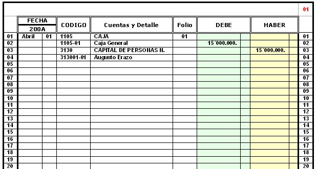 Libro Diario: Definición