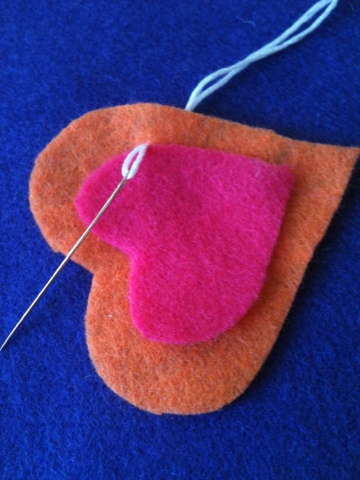 Coconut Love: DIY Puffy Felt Magnets (and Blanket Stitch Tutorial)