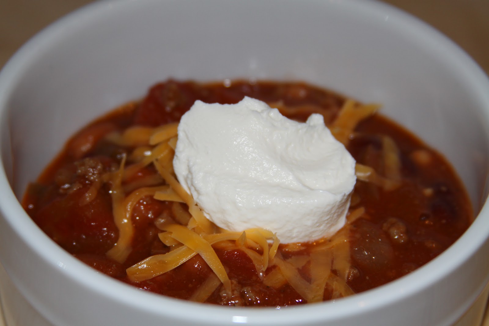 Linzi's Recipes: Rainy Day Chili