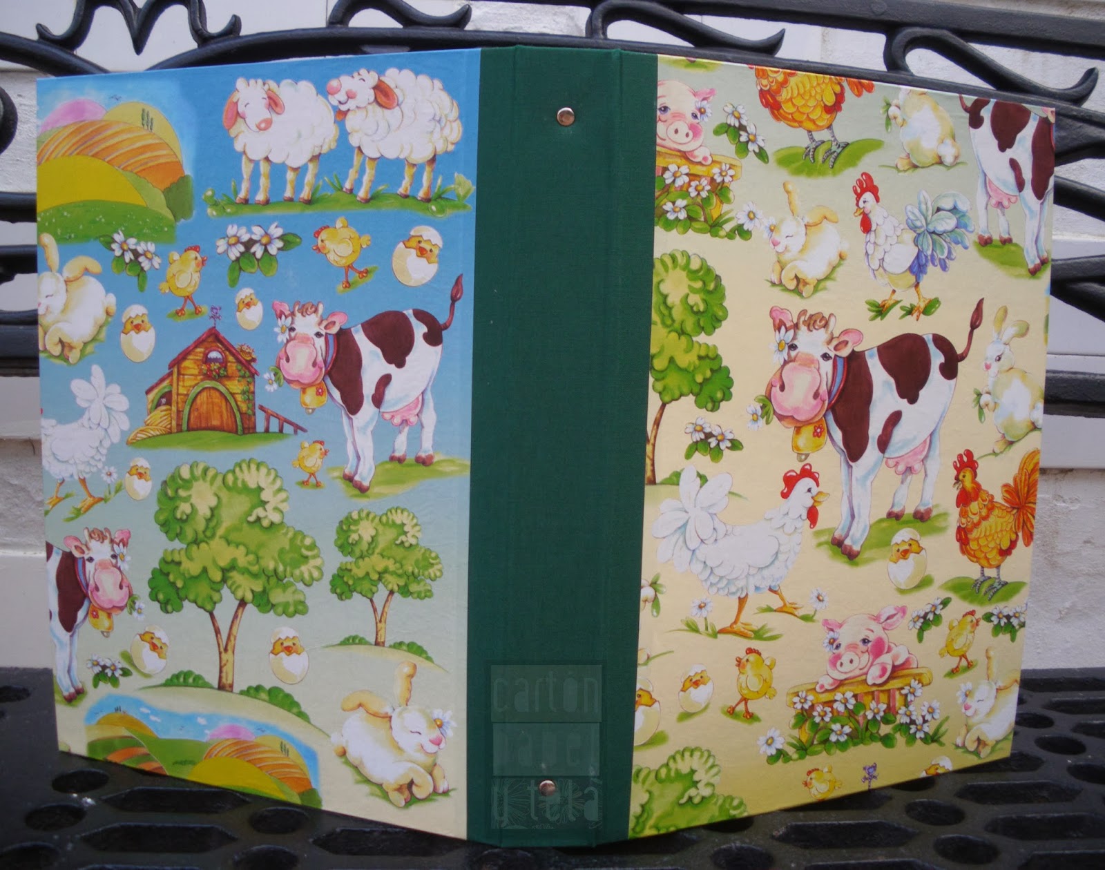 Cartón, papel y tela: Ideas de una madre