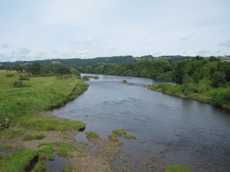 Photographs Of Newcastle: Corbridge Bridge and River Tyne