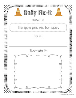 Schooling At Home Happenings: Daily Fix-It