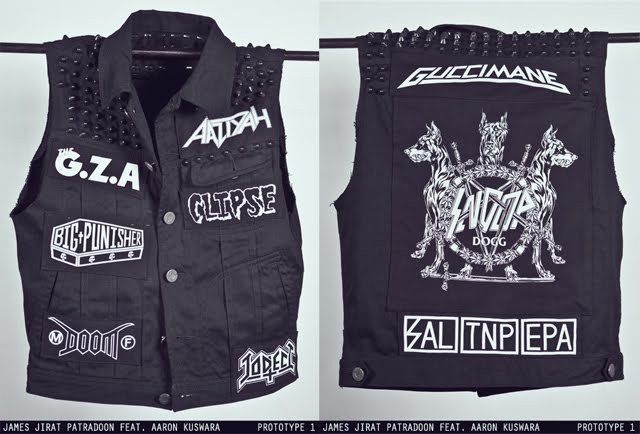 A metal/hardcore type jacket reimagined with hip hop patches : r ...