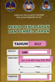 Cikgu_Shaz: Buku Rekod Pengajaran dan pembelajaran