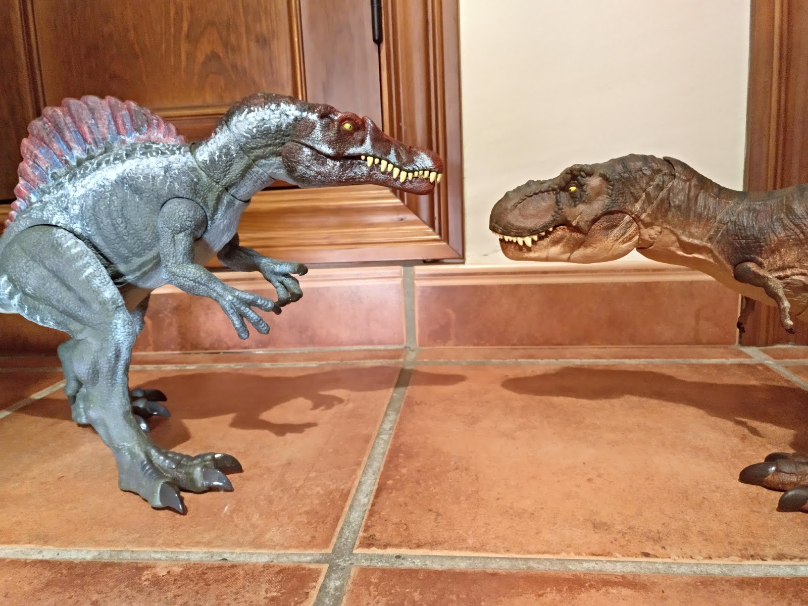 El Blog de Bahia: Repaint: Spinosaurus (Jurassic Park 3, Mattel 2018)