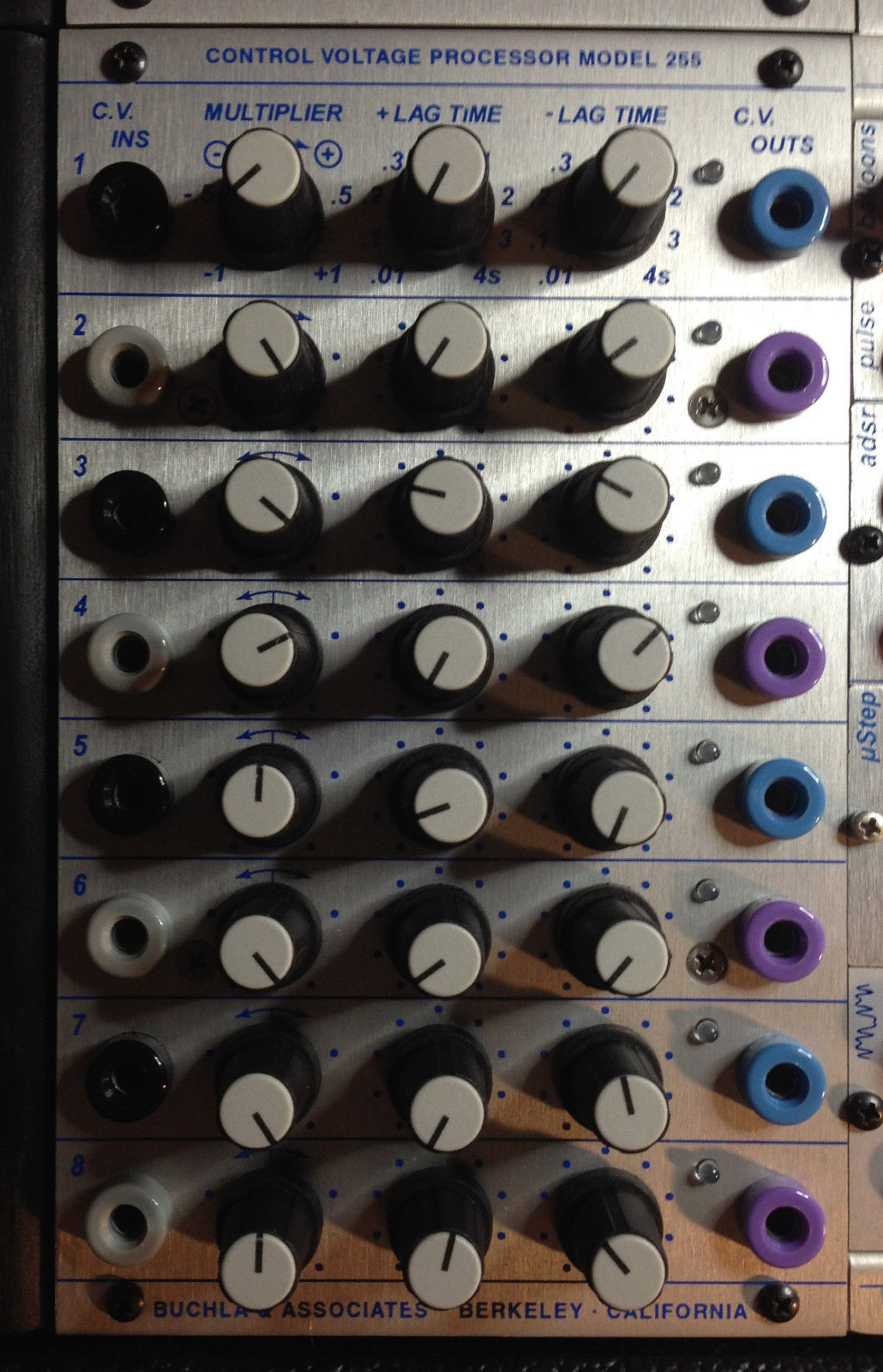 MATRIXSYNTH: Buchla 255 Control Voltage Processor