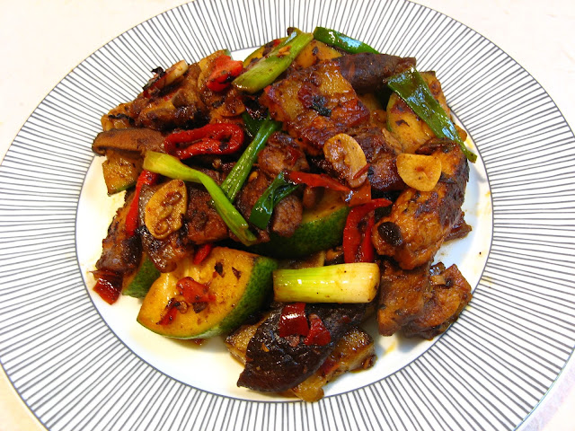 Duck Soup Easy: Twice Cooked Pork with Fish Cake and Fuzzy Melon ...