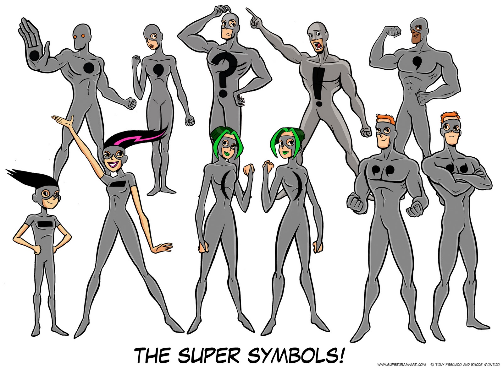 THE SUPER SYMBOLS TEAM MEMBERS: