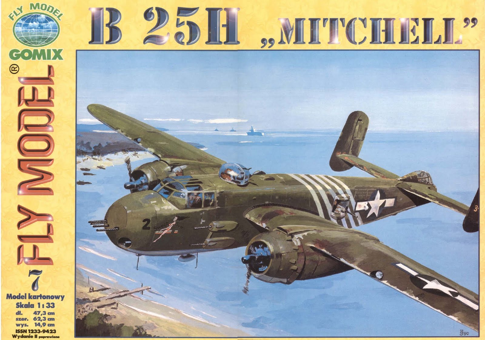 Plane Papercraft: B-25H Mitchell