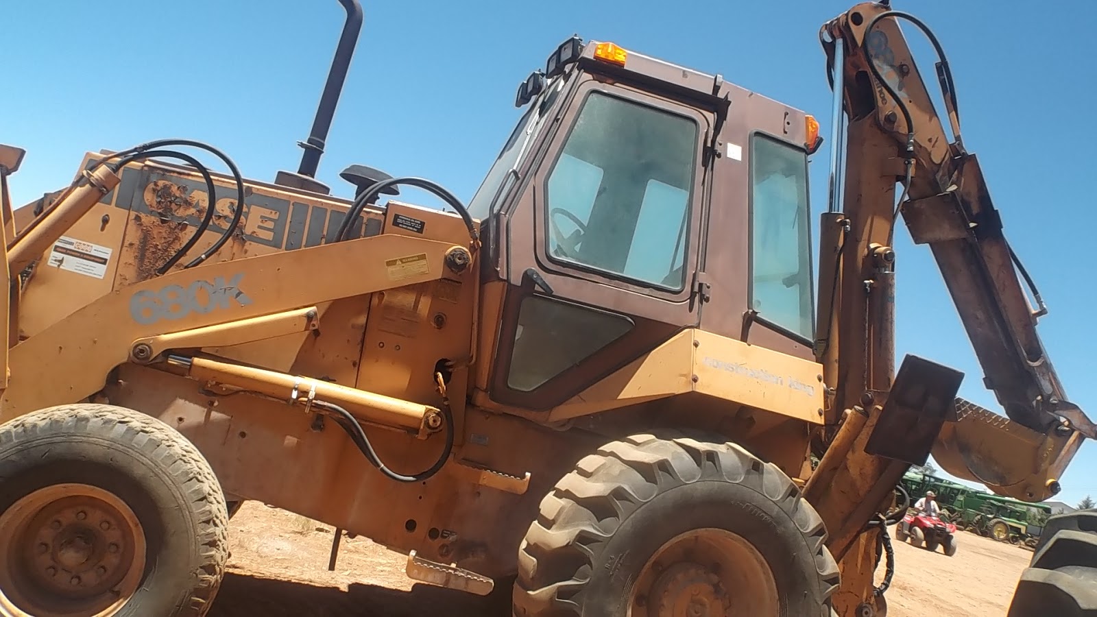 MAQUINARIA AGRICOLA INDUSTRIAL: Mas Fotos de Retroexcavadora Case 680K ...