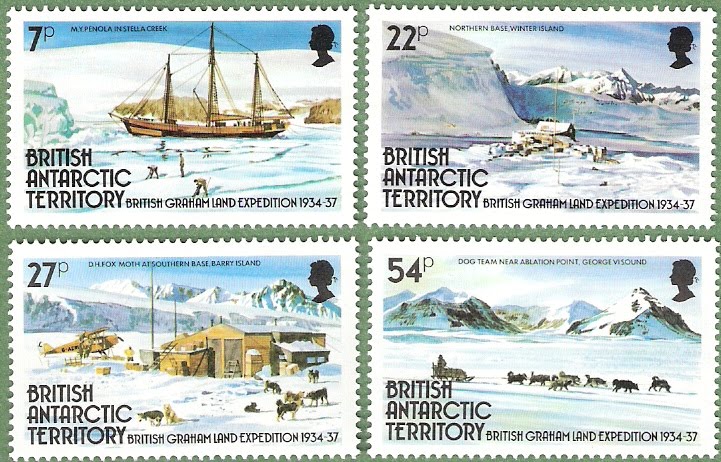 MY POLAR PHILATELY: BRITISH GRAHAM LAND EXPEDITION 1934 - 37