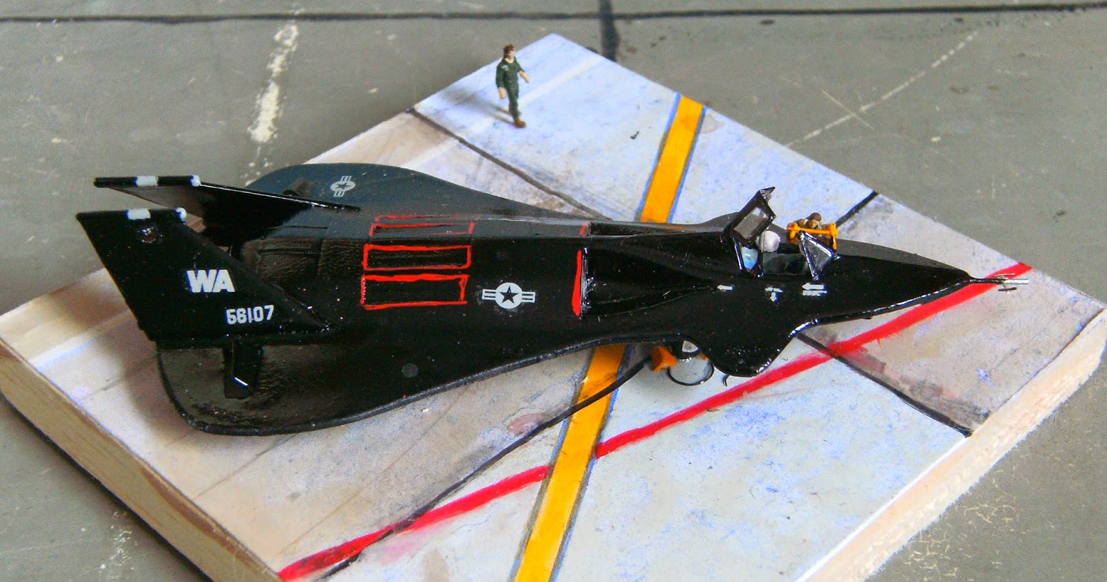 Happyscale-Modellbau: Lockheed F-19 stealth fighter (fictional ...