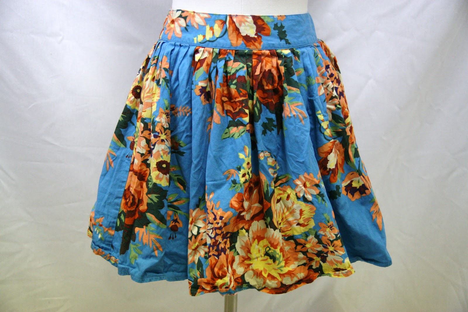 Thrift and Shout: Goodwill Finds of the Week: Summer Skirts and Florals