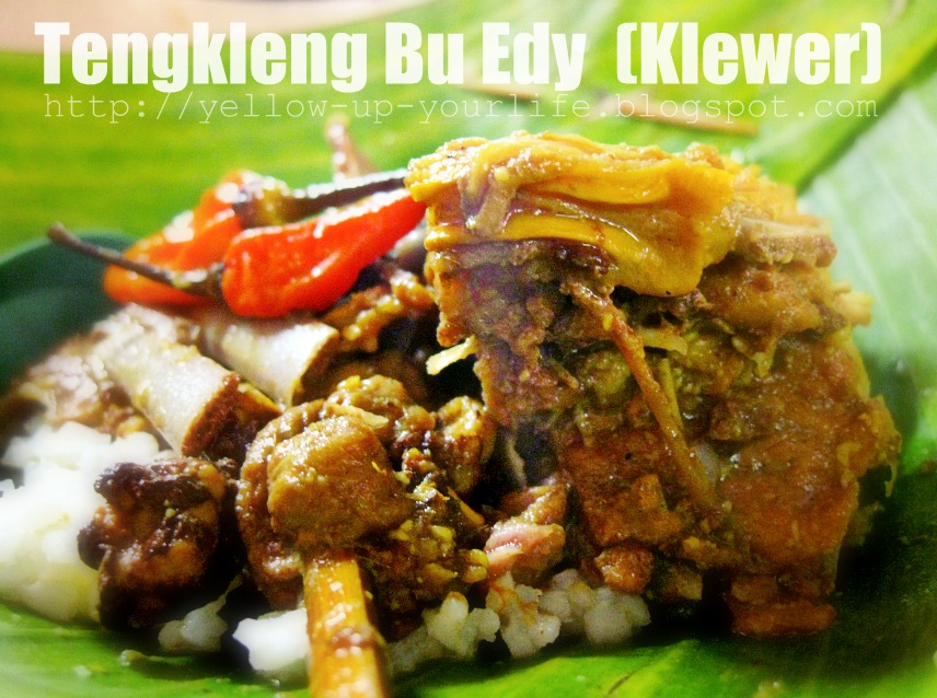 Yellow Life: MUST TRY : Tengkleng and Mie Ongklok