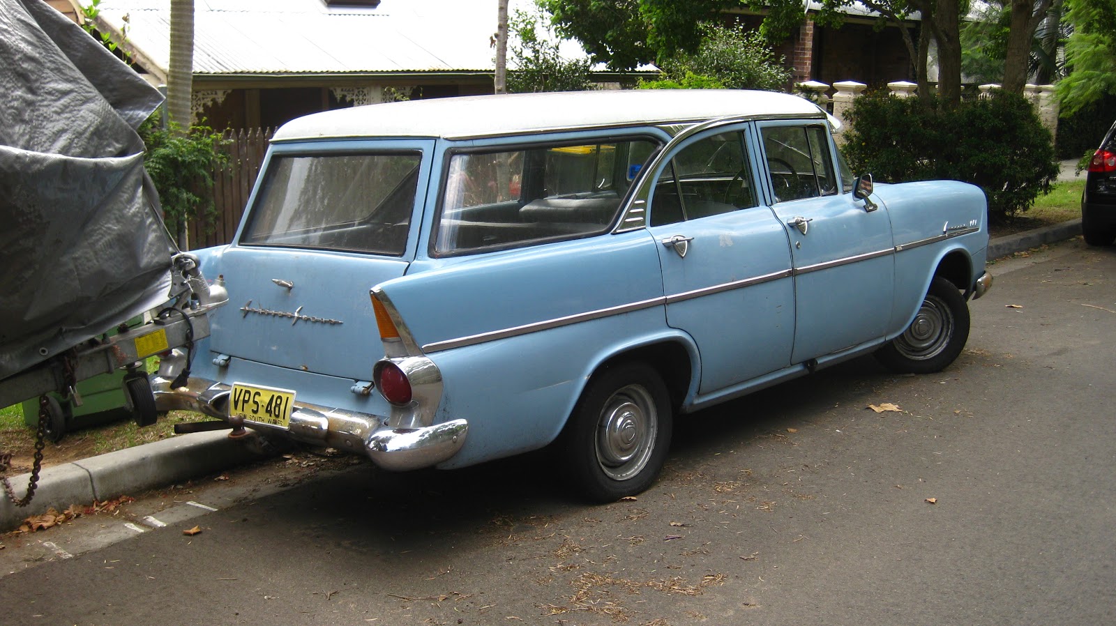 Aussie Old Parked Cars: 1961 Holden EK Special Station Sedan