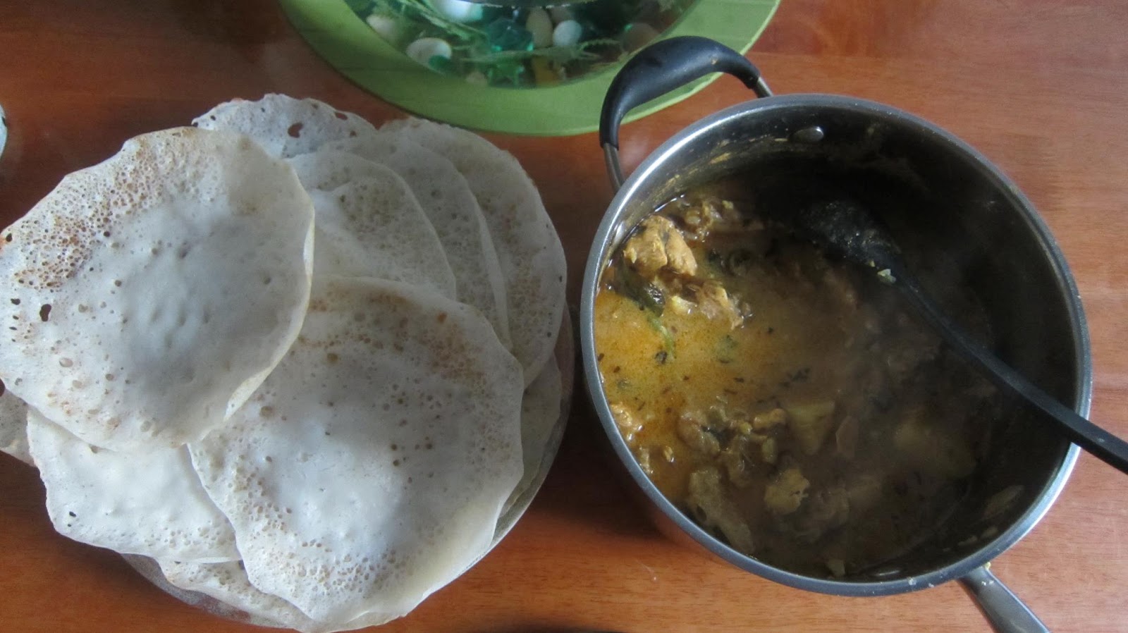 Tested, Tasted and Loved: Appam - Lace Hoppers made with Rice and Wheat