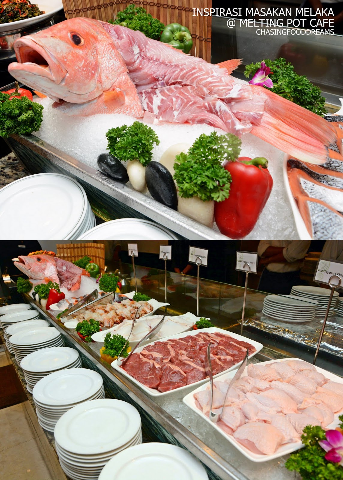 CHASING FOOD DREAMS: Buka Puasa @ Melting Pot Café, Concorde Hotel ...