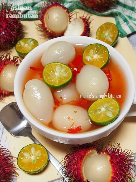 Asinan Rambutan - Monic's Simply Kitchen