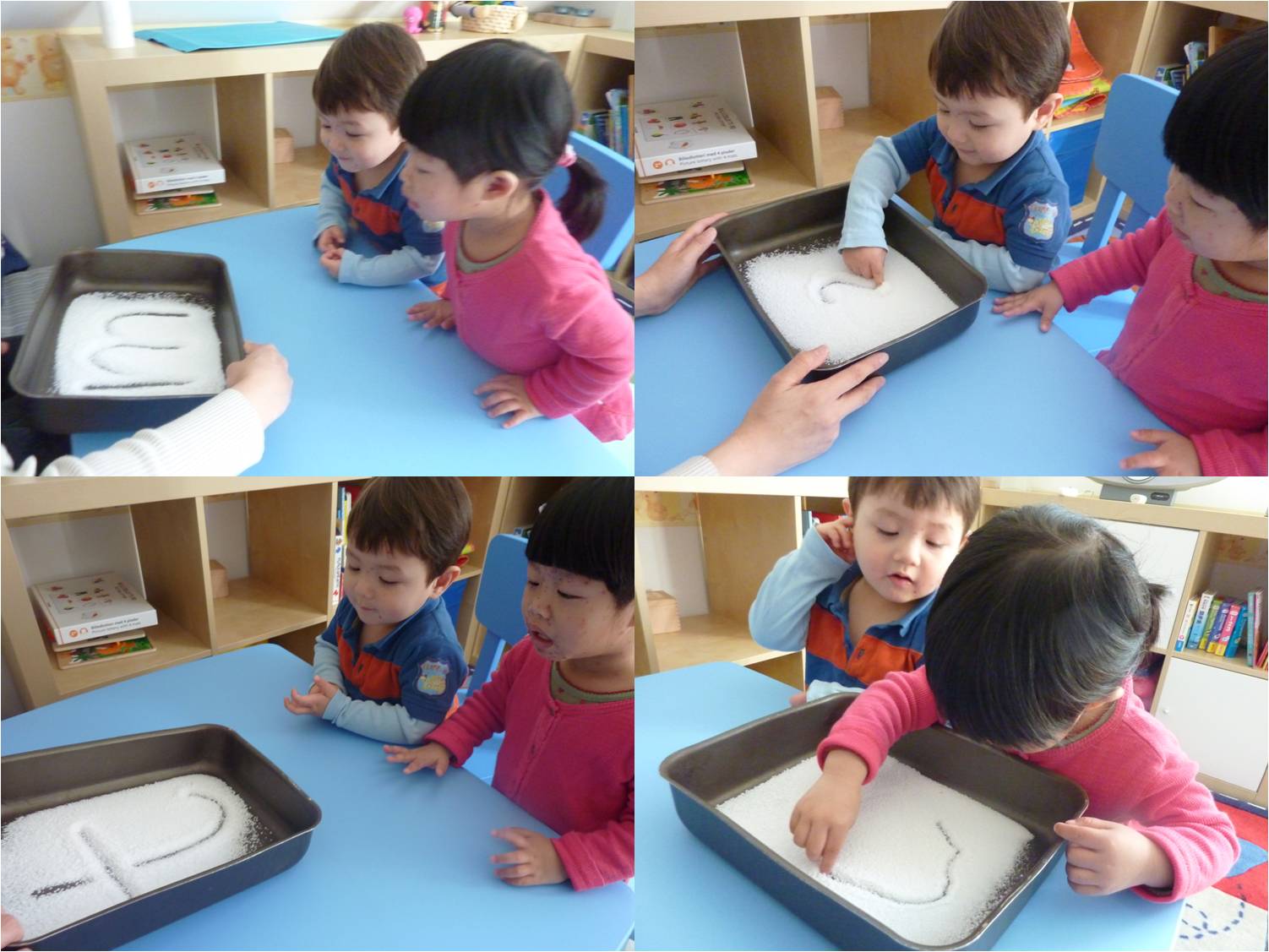 Family FECS: Montessori Activity: Salt Tray