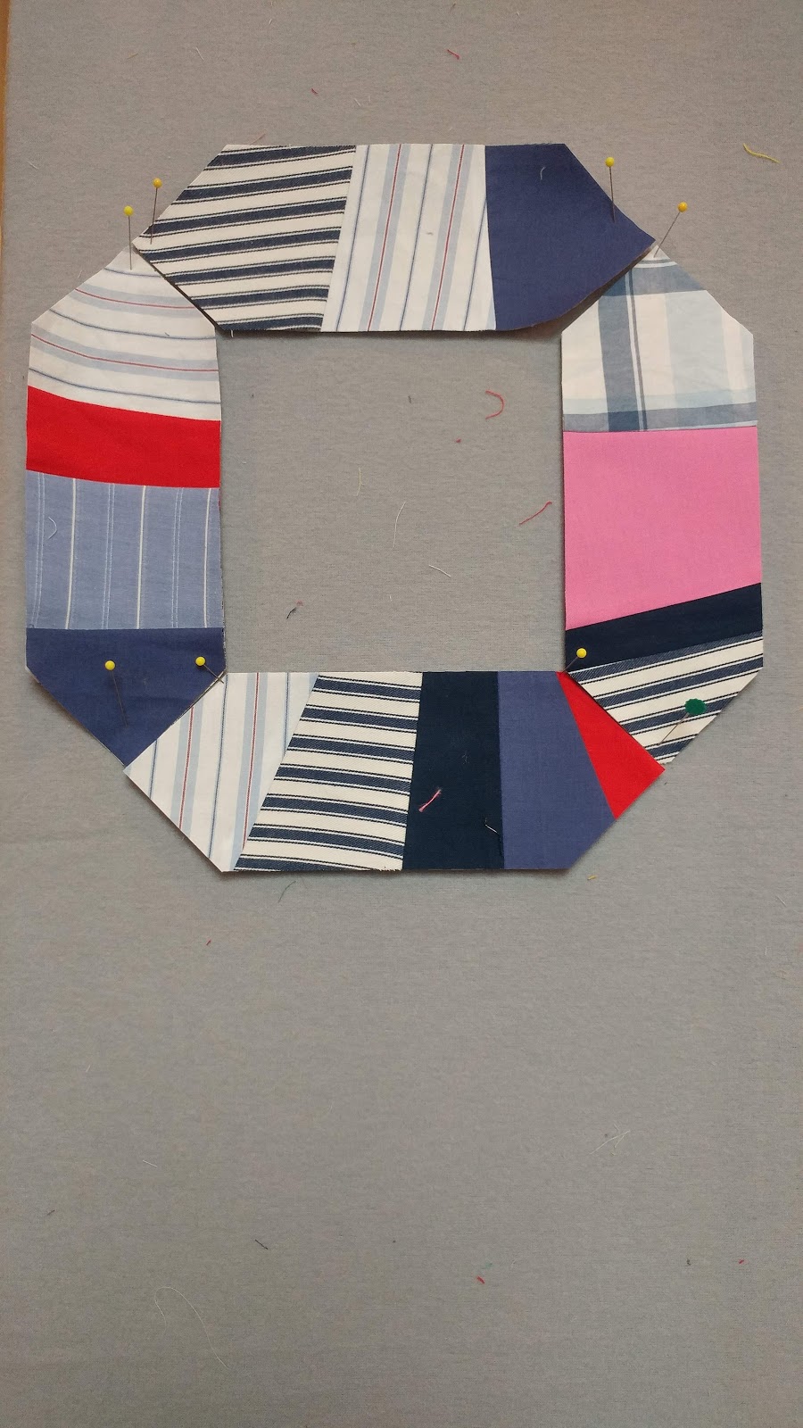 Basket full of Scraps...: Overlapping Octagon - how to draft your own ...