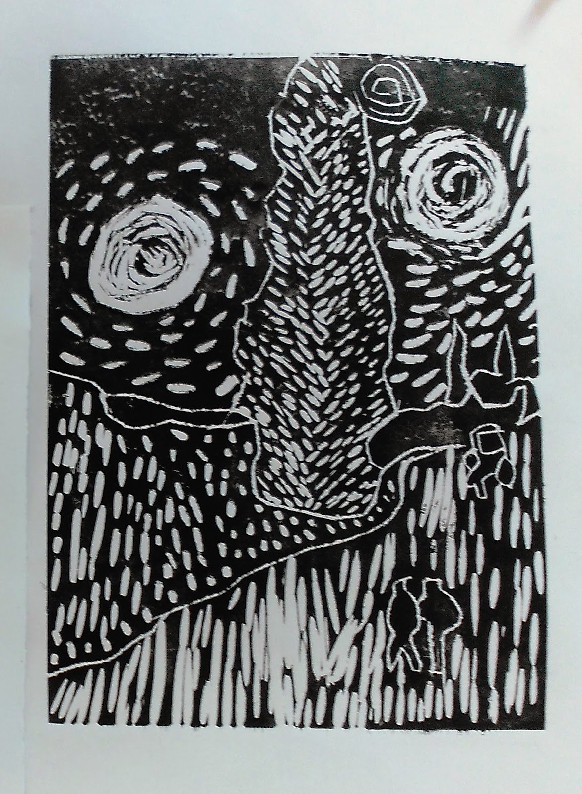 Educación Plástica IES Ramón Cabanillas: Linograbados (4 ESO)