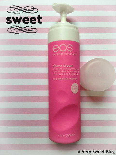 EOS Product Review: Shave Cream, Lotion, Lip Balm | A Very Sweet Blog