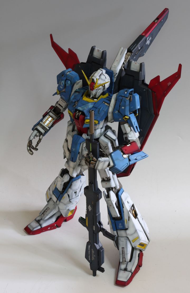 1/35 Jumbo Grade Zeta Gundam custom build by Sykwai - Gundam Kits ...