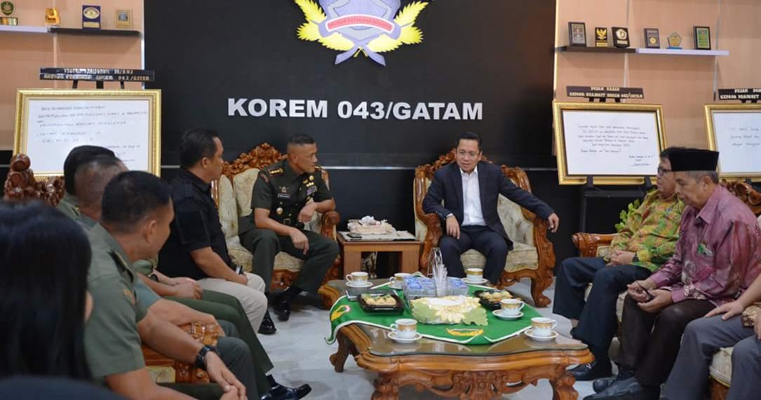 Danrem 043/Gatam Terima Audiensi Pengurus ICMI Lampung - Portal Berita Lampung | Media Online ...