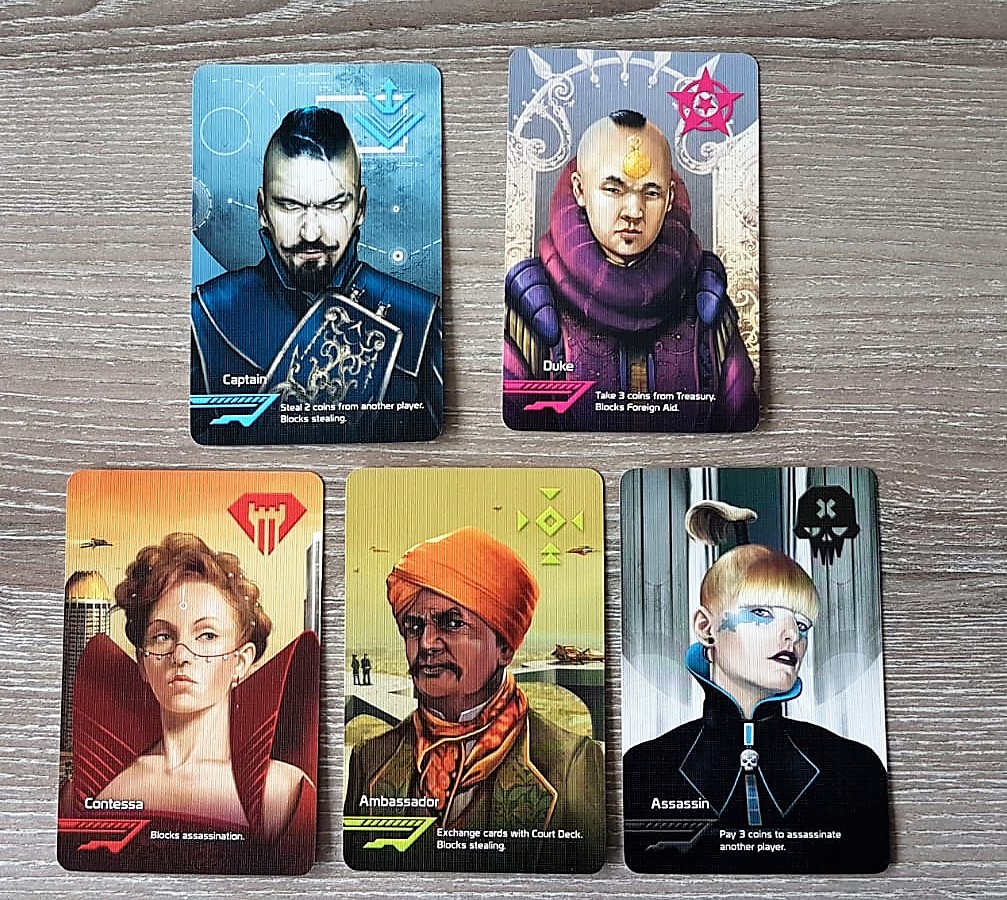 Dystopian Game Reviews: Review: Coup