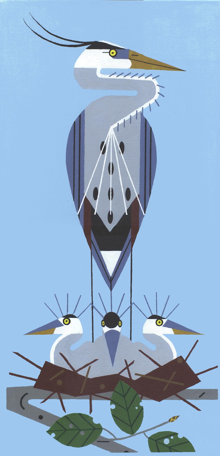 Bur Oak Botanicals: Charley Harper