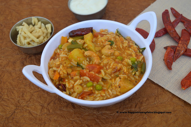 Bisi bele bath | Karnataka Famous Huli anna - Cook with Sharmila