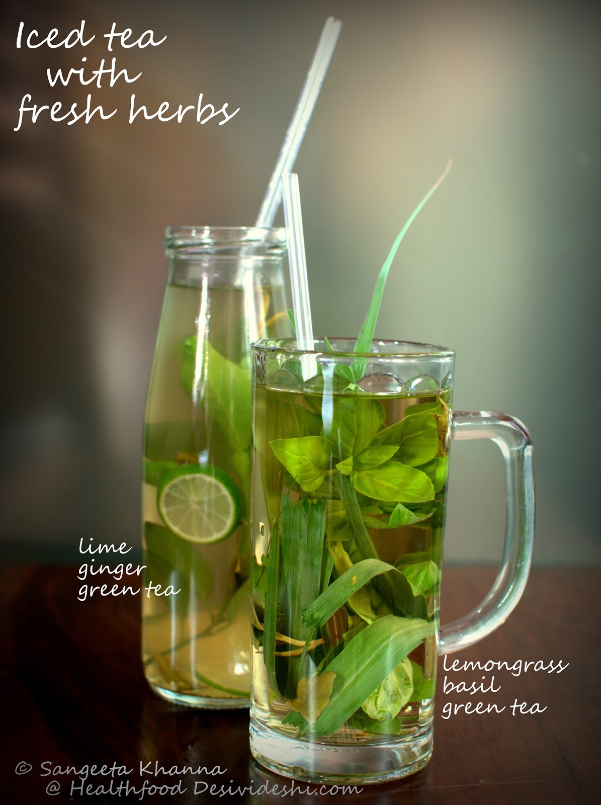 home made 'real' iced teas | basic recipe of Iced tea | staying away ...